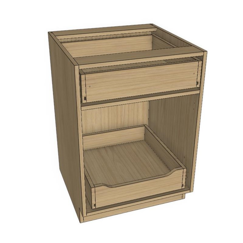 Double Door Single Drawer