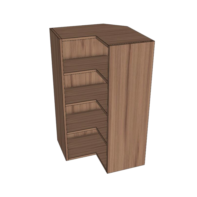 90 Upper Corner Cabinet