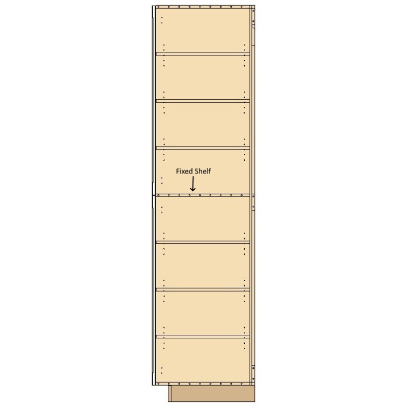Tall Single 50-50 Split